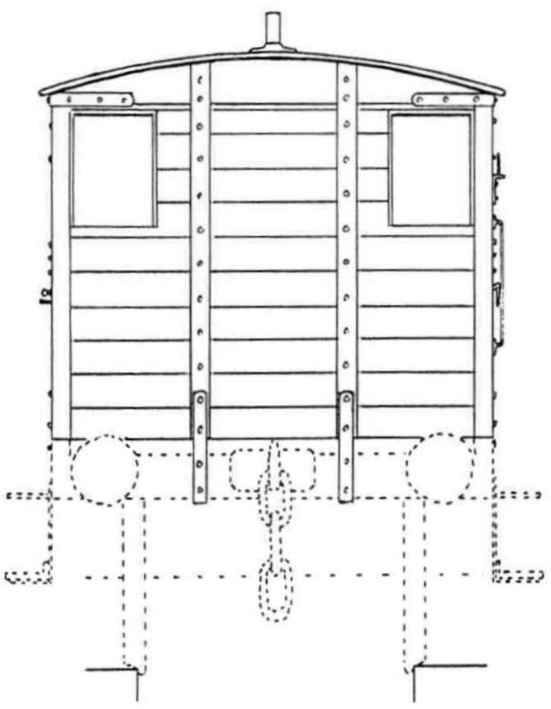 Wells Branch Brake Van No.9 - last surviving S&D goods vehicle • S&DRT