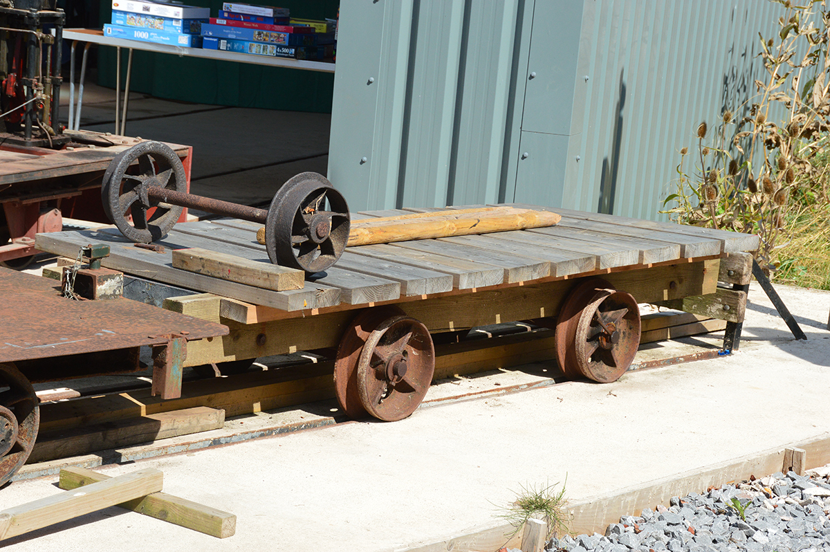 Trust's peat railway vehicles in action at Westonzoyland's gala • S&DRT